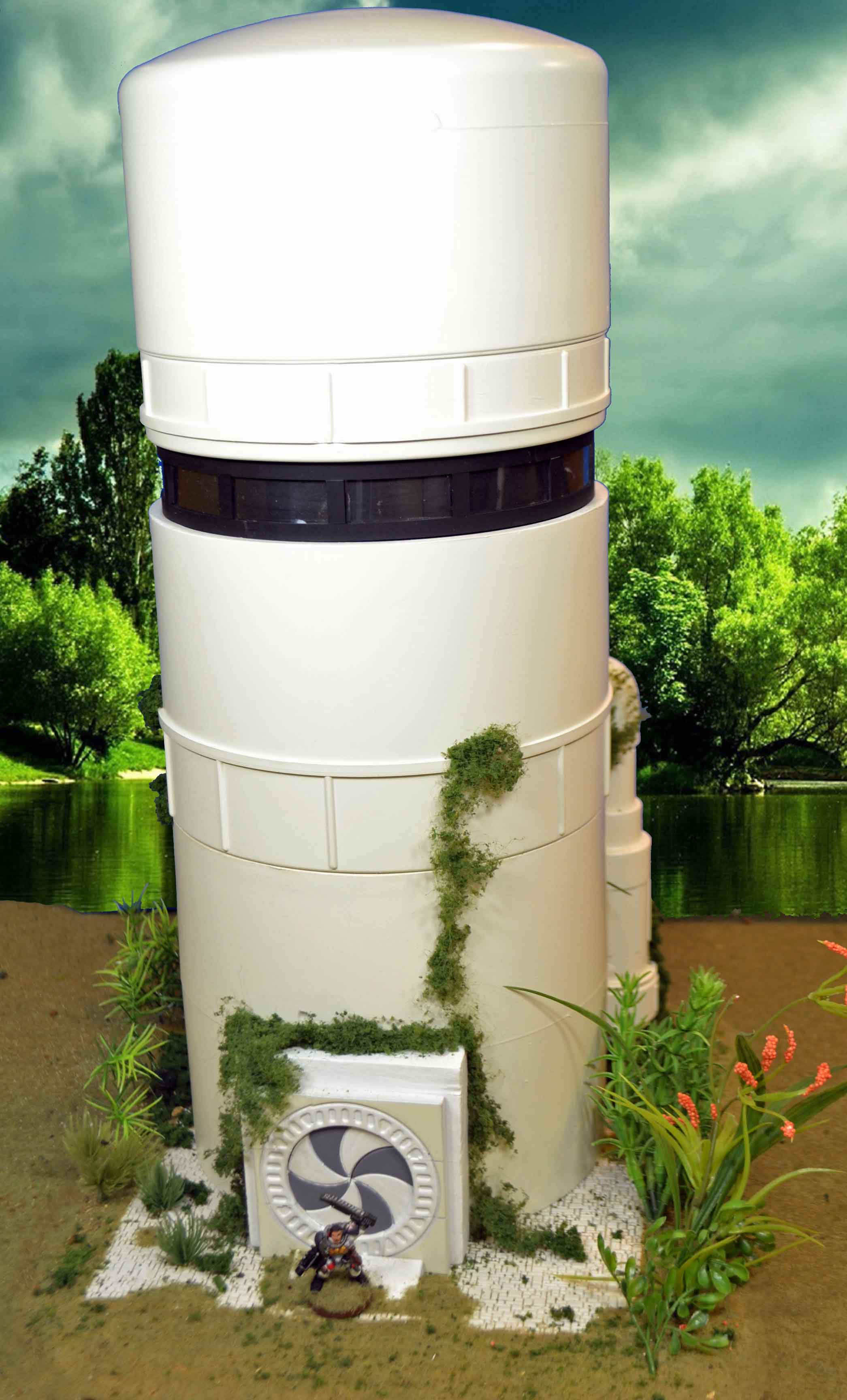 Building a Tau tower – THE CORVUS CLUSTER