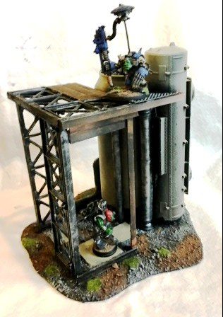 The Great Warhammer 40k Terrain Challenge 3: Fuel Tower with Platform ...
