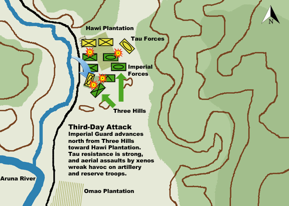 Battle of Three Hills ends in Guard-Tau draw – THE CORVUS CLUSTER