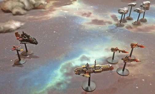 Orks ambush naval patrol in Sculptor asteroids – Part 3 – THE CORVUS ...