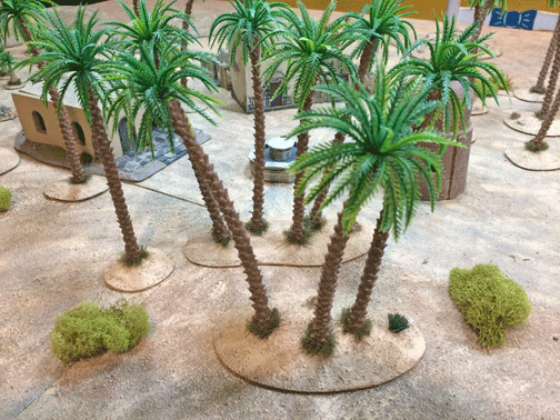 Terrain: Basing Palm Trees – THE CORVUS CLUSTER