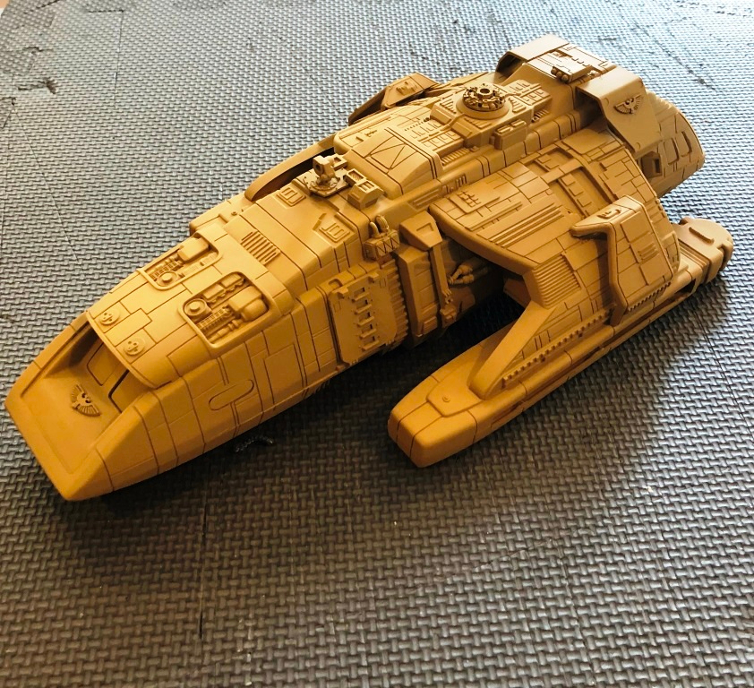 The Great 40k Terrain Challenge #9: Shuttle – THE CORVUS CLUSTER