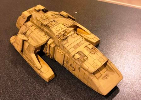 The Great 40k Terrain Challenge #9: Shuttle – THE CORVUS CLUSTER
