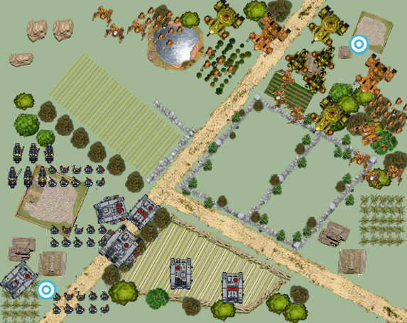 Knights of Altair defeat Tau force on Dar Sai – Part 1 – THE CORVUS CLUSTER