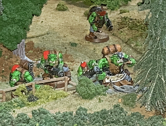 Troops discover ork raiders on Sculptor IIb – THE CORVUS CLUSTER