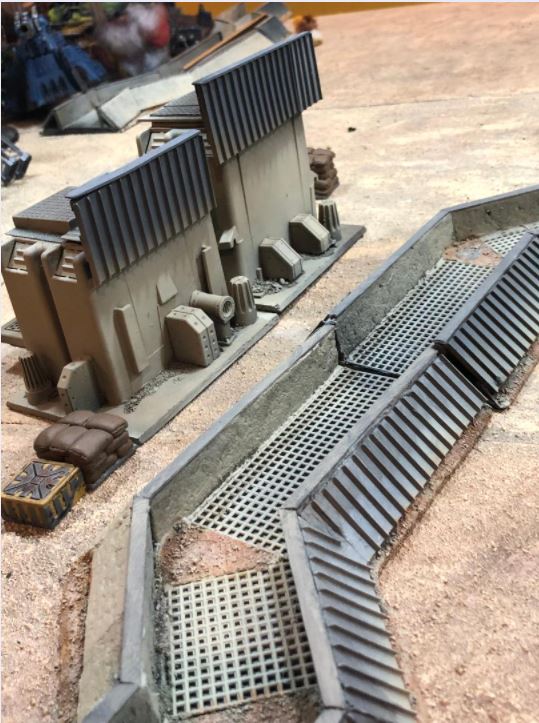 The Great 40k Terrain Challenge #10: Desert Trench Lines – THE CORVUS ...