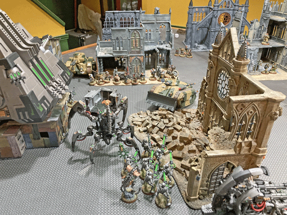 Necrons seize key city on Myopolis – Part 2 – THE CORVUS CLUSTER